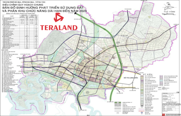 Bản đồ quy hoạch thành phố Bà Rịa - Tin chính xác từ chính quyền